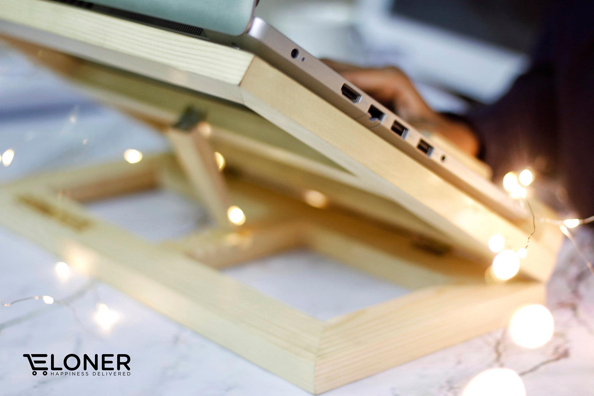 wooden Laptop/Tab Holder - Eloner
